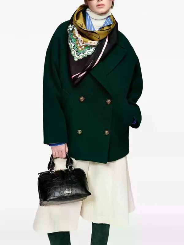 Essentiel Antwerp Croc-effect Zip-fastening Tote Bag