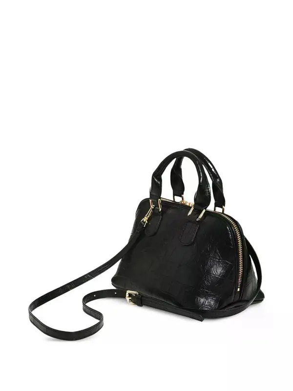 Essentiel Antwerp Croc-effect Zip-fastening Tote Bag