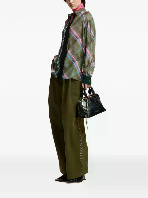 Essentiel Antwerp King Patchwork-print Oversized Shirt
