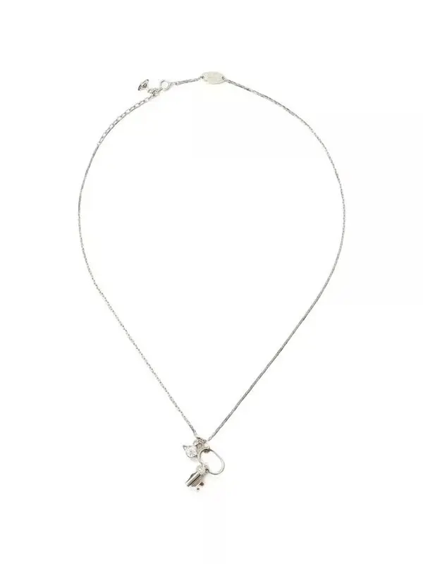 VIVIENNE WESTWOOD Baya Charm Pendant Necklace - Silver