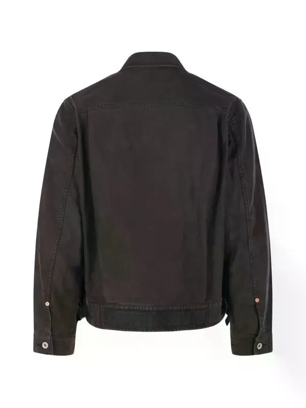 Sacai Button-fastening Denim Jacket