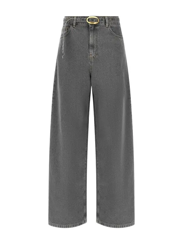 TWINSET Tapered Denim Jeans