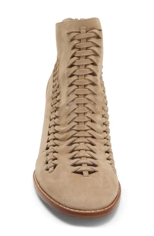 CECILIA NEW YORK Nora Block Heel Ankle Bootie