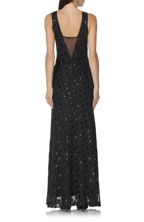 AFRM Berto Sequin Sleeveless Maxi Dress