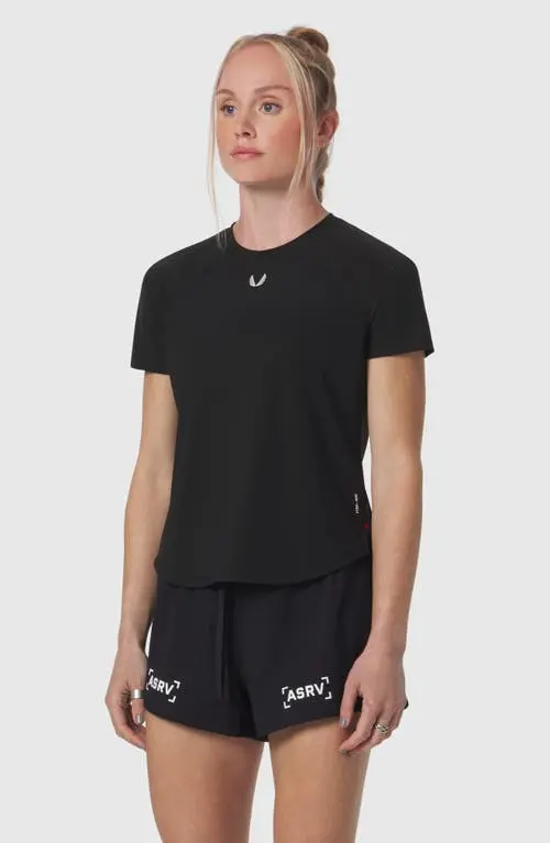 ASRV Laser Vent Established Tee - Black