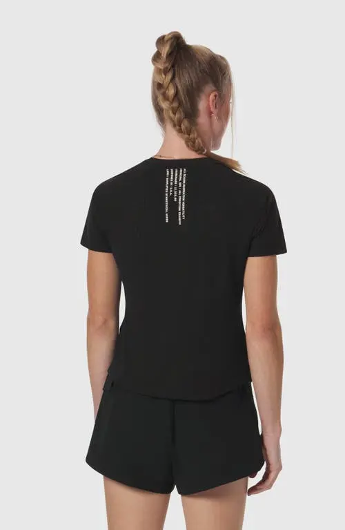 ASRV Laser Vent Established Tee - Black