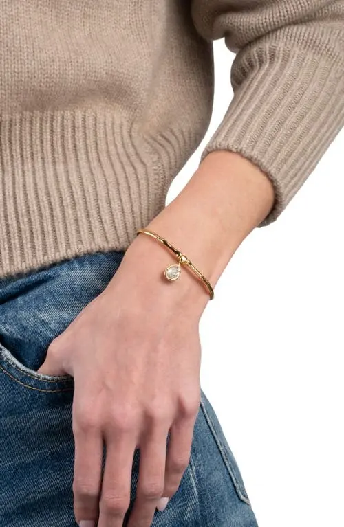 Alexis Bittar Asterales Solitaire Cubic Zirconia Cuff