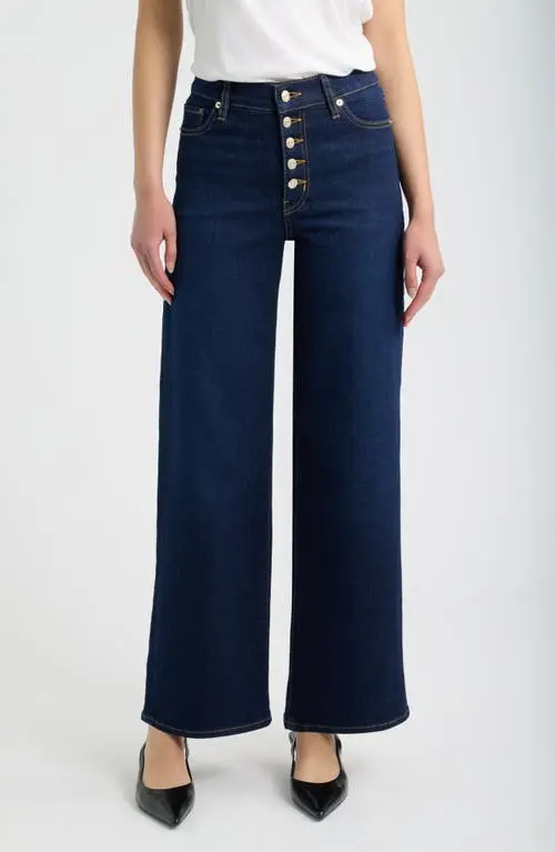 FRAME Le Slim Palazzo High Waist Wide Leg Jeans