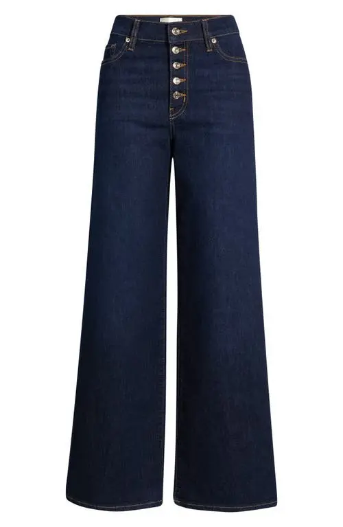 FRAME Le Slim Palazzo High Waist Wide Leg Jeans