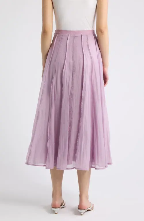 Deluc Journey Flared Maxi Skirt - Mauve