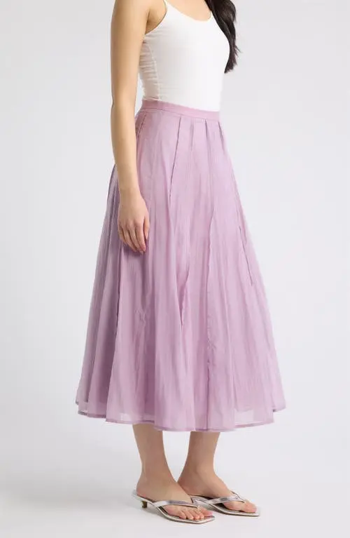 Deluc Journey Flared Maxi Skirt - Mauve
