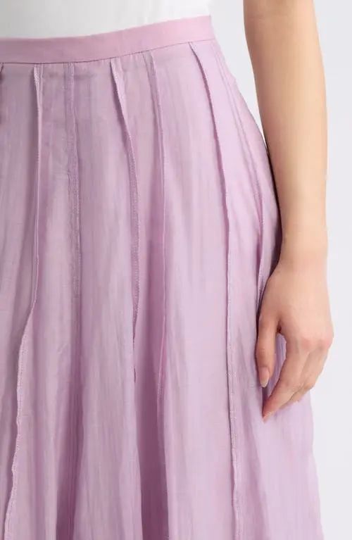 Deluc Journey Flared Maxi Skirt - Mauve