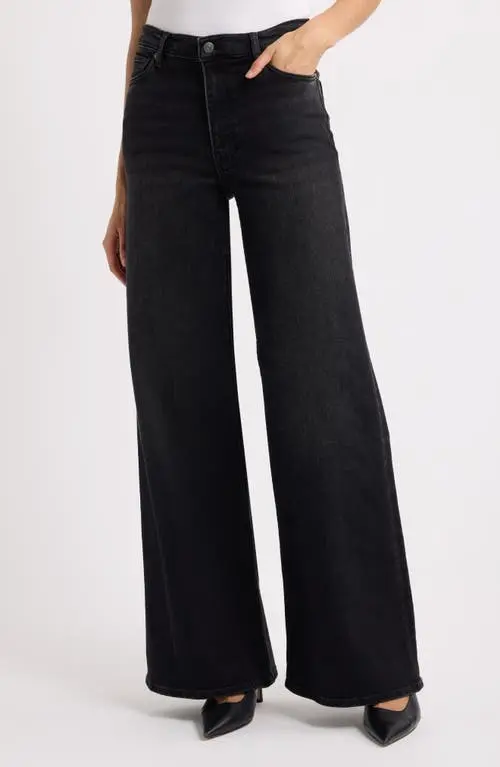 FRAME The Palace High Waist Wide Leg Jeans - Fable