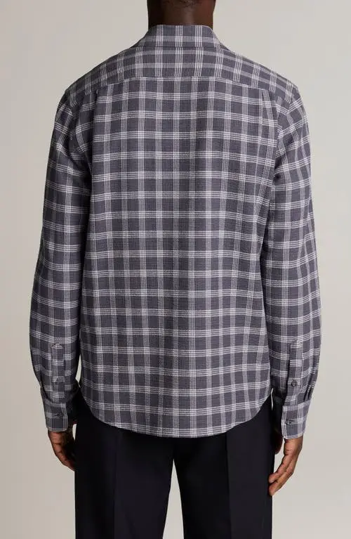 Vince Simmons Plaid Long Sleeve Button Up Shirt