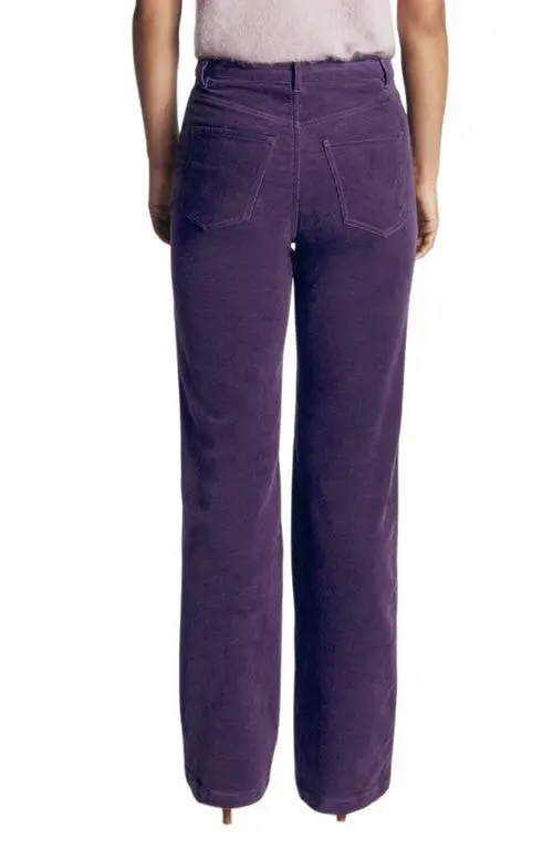 Boden High Waist Straight Leg Corduroy Jeans