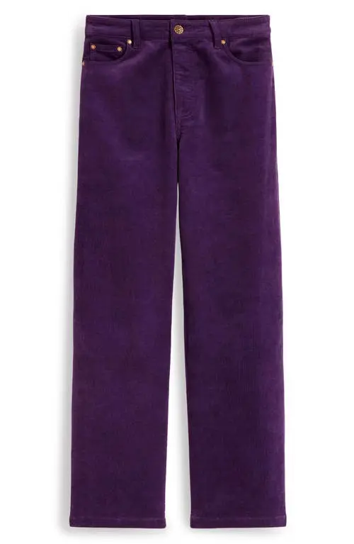 Boden High Waist Straight Leg Corduroy Jeans