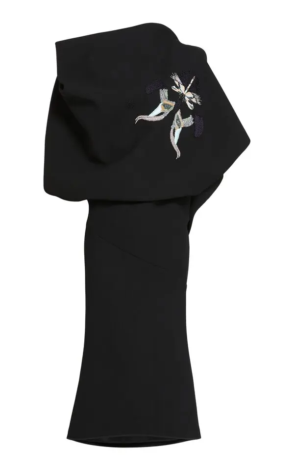 Maticevski Convey Drape Midi Dress