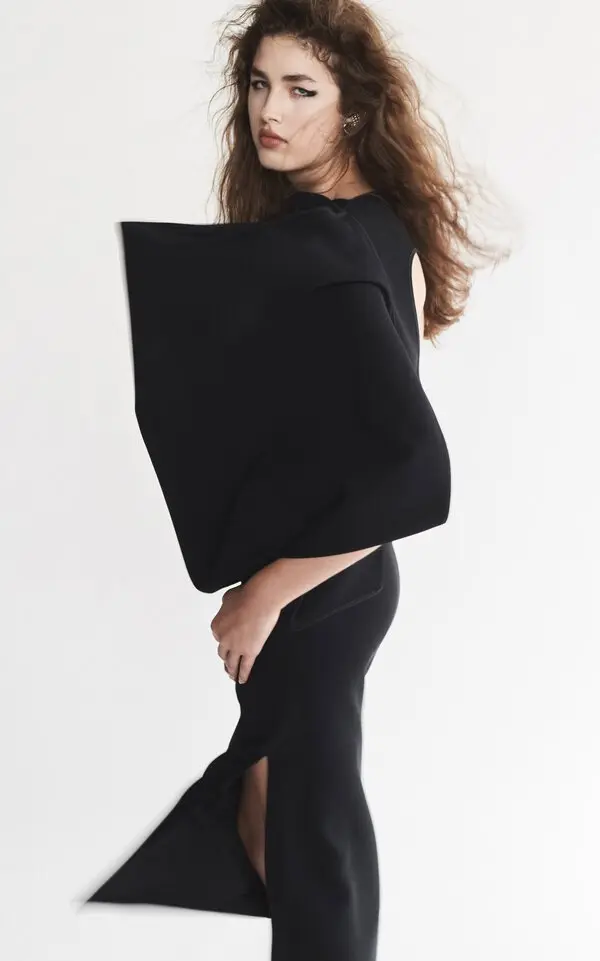 Maticevski Convey Drape Midi Dress