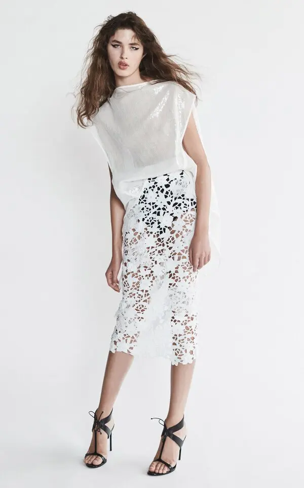 Maticevski Evergreen Pencil Skirt