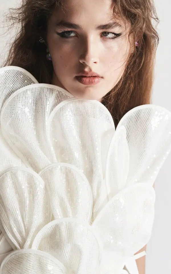 Maticevski Luminescent Sequined Blouse