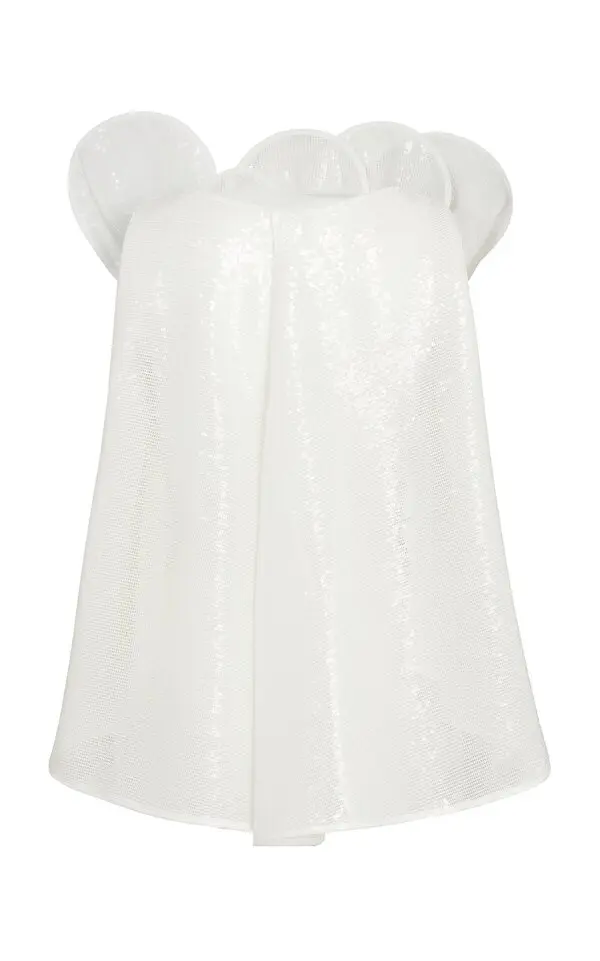 Maticevski Luminescent Sequined Blouse