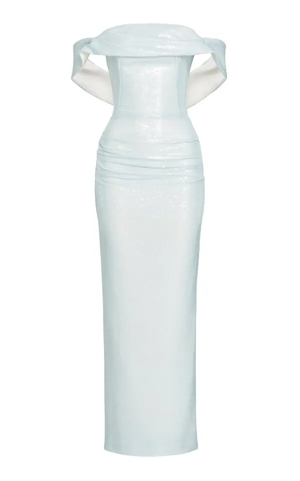 Maticevski Resolve Sequined Midi Dress