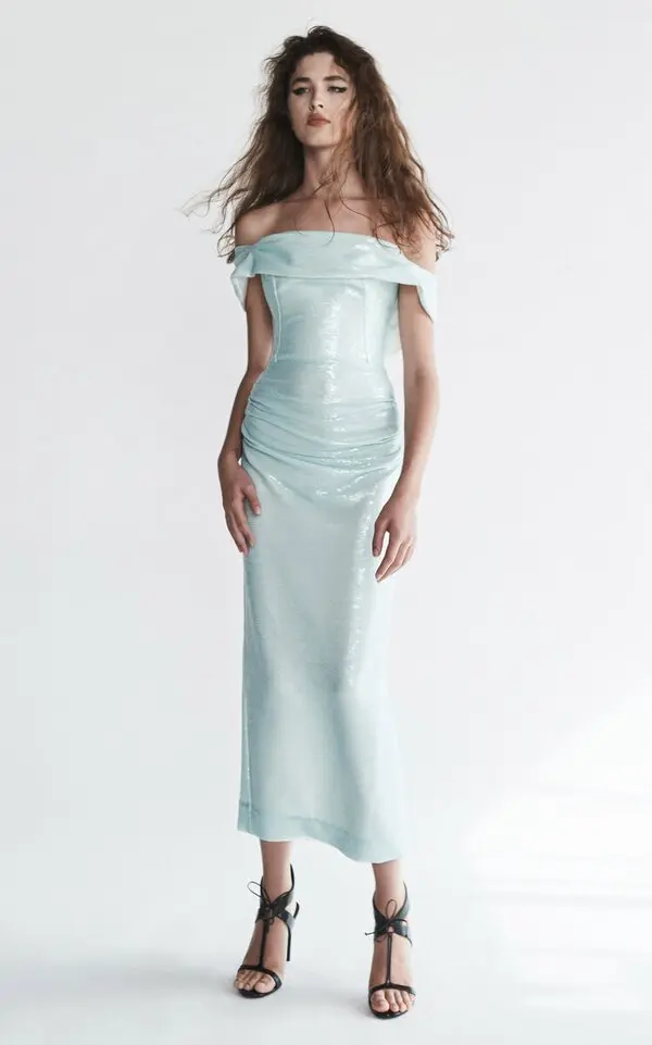 Maticevski Resolve Sequined Midi Dress