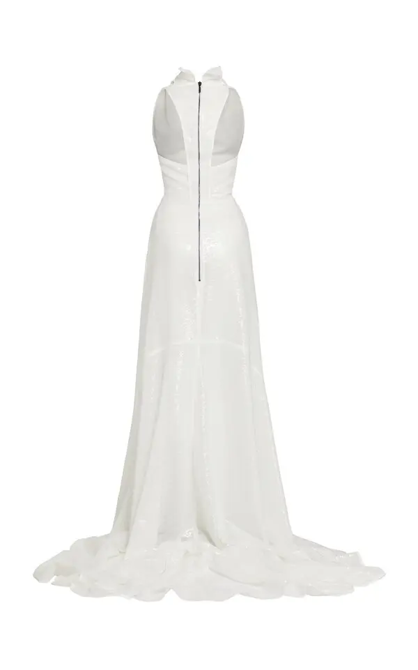 Maticevski Glistening Sequined Gown