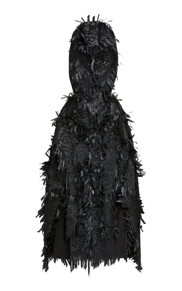 Maticevski Determiner Silk Maxi Dress