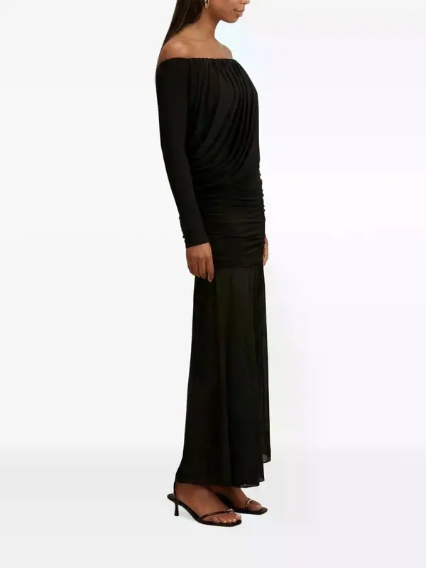 EVER NEW Belinda Bardot Draped Maxi Dress