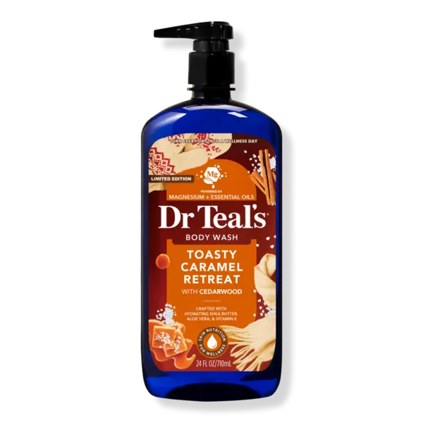 DR TEAL'S Toasty Caramel Body Wash With Pure Epsom Salt