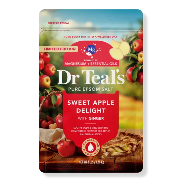 DR TEAL'S Sweet Apple Delight Epsom Salt Magnesium Soak