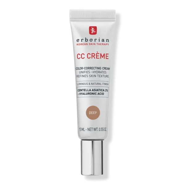 ERBORIAN Travel Cream Color-corrector With Korean 2% Centella Asiatica & Hyaluronic Acid - Deep