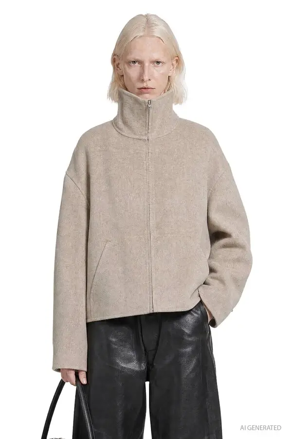 Acne Studios Wool Zip Jacket