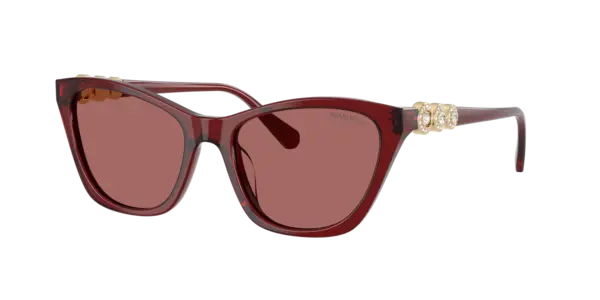 SWAROVSKI Sunglass Sk6068u - Dark Violet