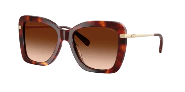 COACH Sunglass Cfu03 - Brown Gradient