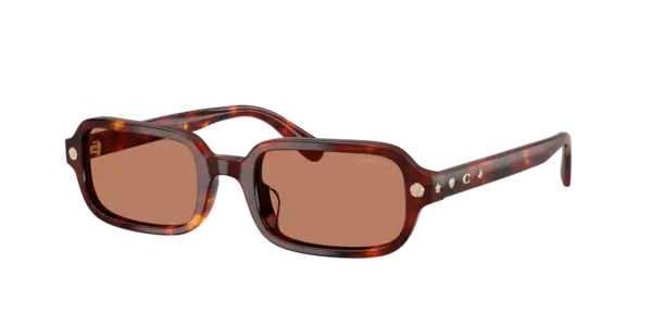 COACH Sunglass Cfu11 - Light Brown Solid