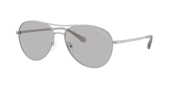 Armani Exchange Sunglass Ax2061s - Light Grey