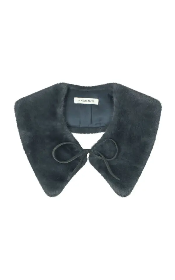 BY MALENE BIRGER Cowie Faux Fur Collar - Grey