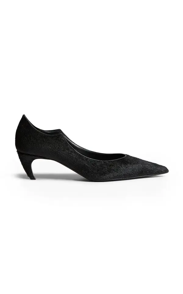 Khaite Valerie Haircalf Pump 55