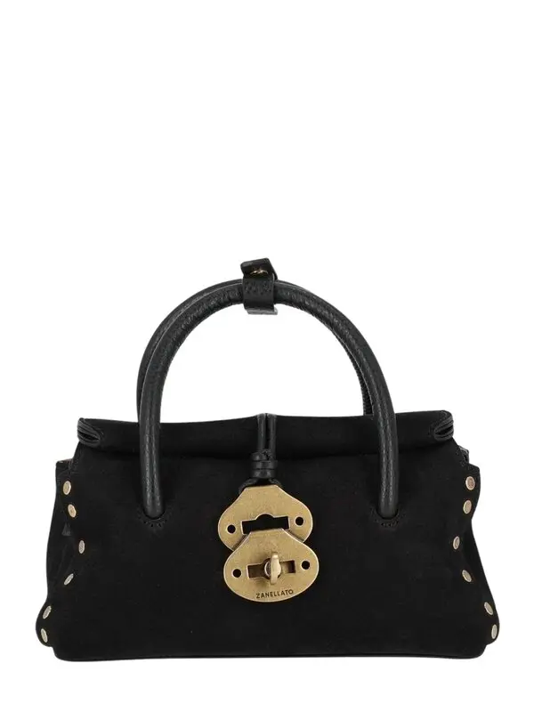ZANELLATO Nubuck Leather Top Handle Satchel