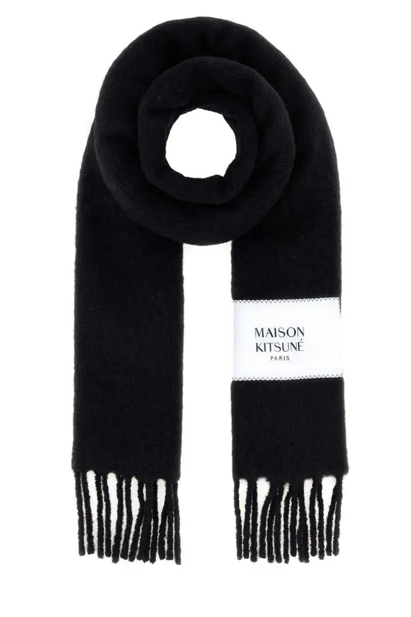 Maison Kitsuné Alpaca Wool Scarf