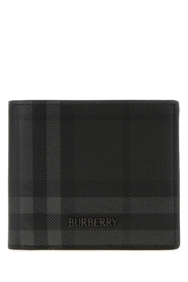 Burberry Printed Canvas Mini Wallet