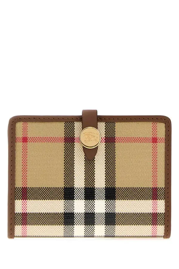 Burberry Printed Canvas Card Holder Mini