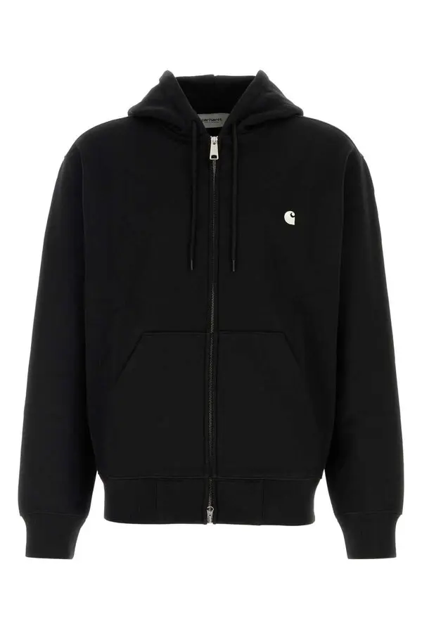 Carhartt Work In Progress Hooded Mack Jacket In Cotton-blend Twill For