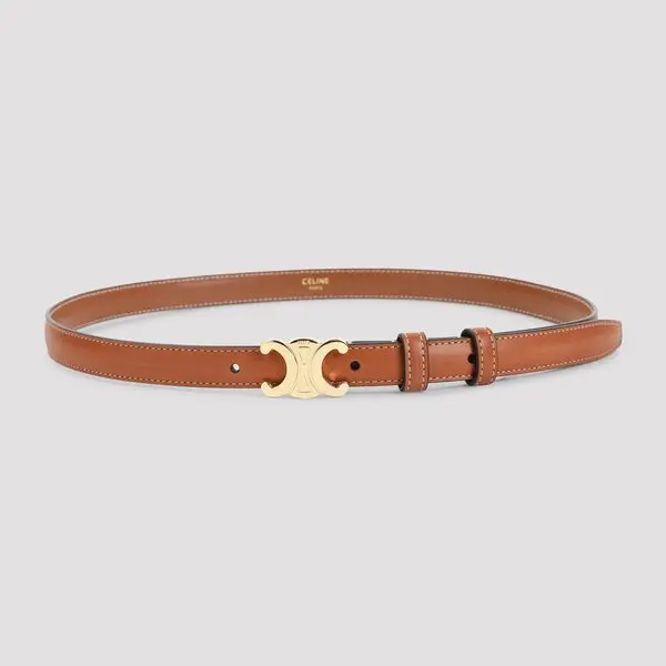 Celine Calf Leather Small Belt With 1.8cm Width