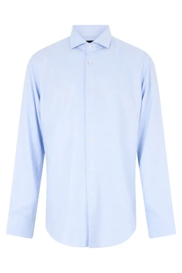 BOSS Regular-fit Cotton Long-sleeve Dress Shirt