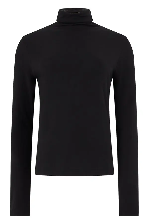 Vince High-neck Long-sleeve Top