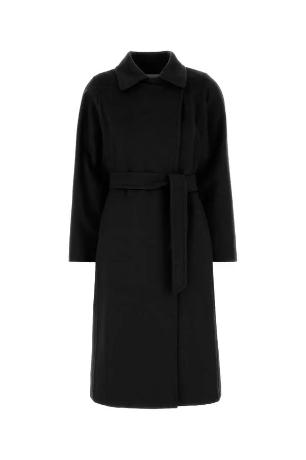 Max Mara Camel Manuela Jacket - Black