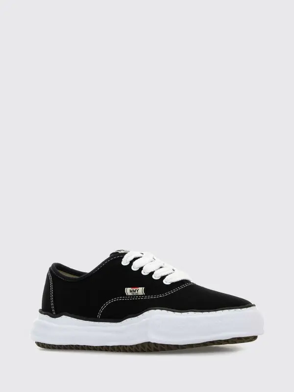 Mihara Yasuhiro Baker Og Low Top Canvas Trainers With Round Toe